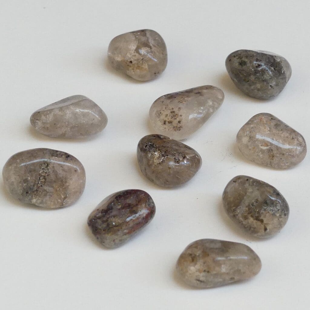 Quartz - with Actinolite - The Crystal Barn