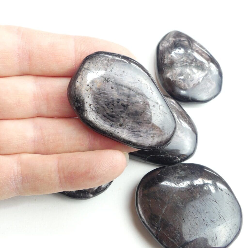 Hypersthene Palm Stone - The Crystal Barn