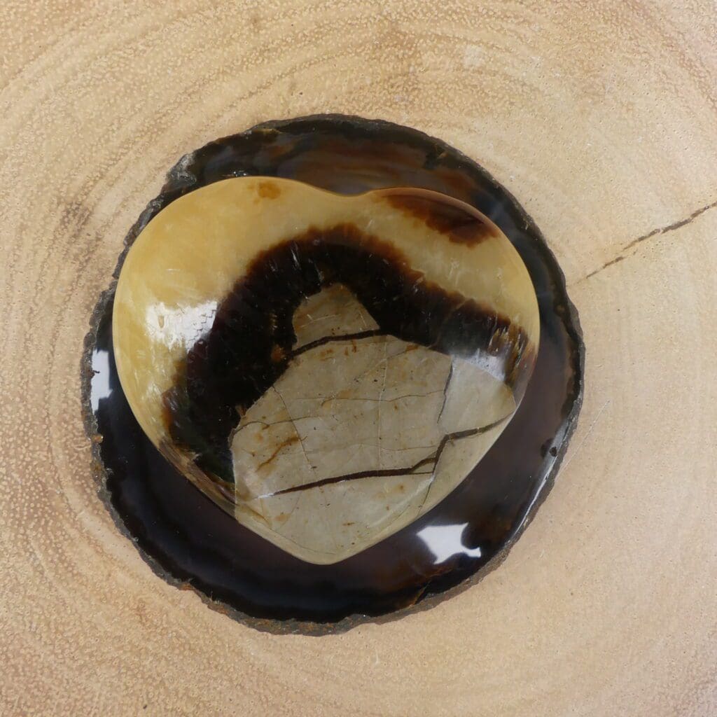 Septarian Heart - The Crystal Barn