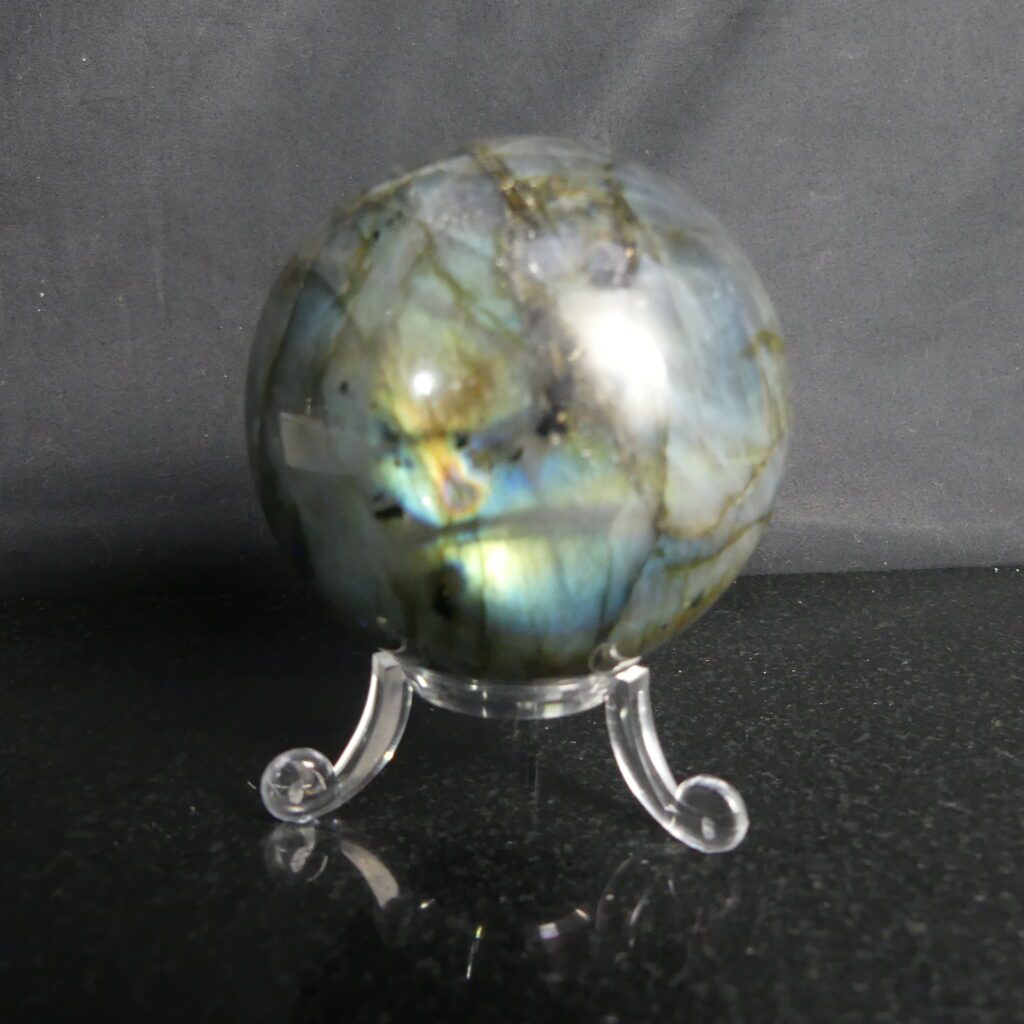Labradorite Sphere - The Crystal Barn